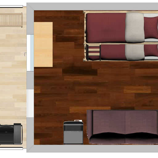 Camping Cabin (No Bathroom), Patio 1 Room Glamping Cabin Camping Cabin (No Bathroom), Patio 1 Room Glamping Cabin